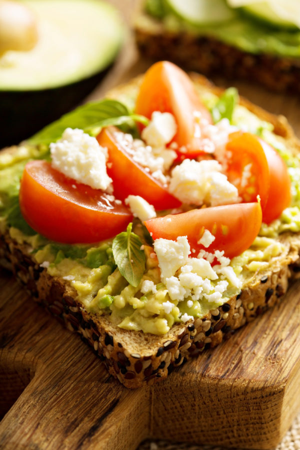 Greek-Style Avocado Toast - Eat Mediterranean Food