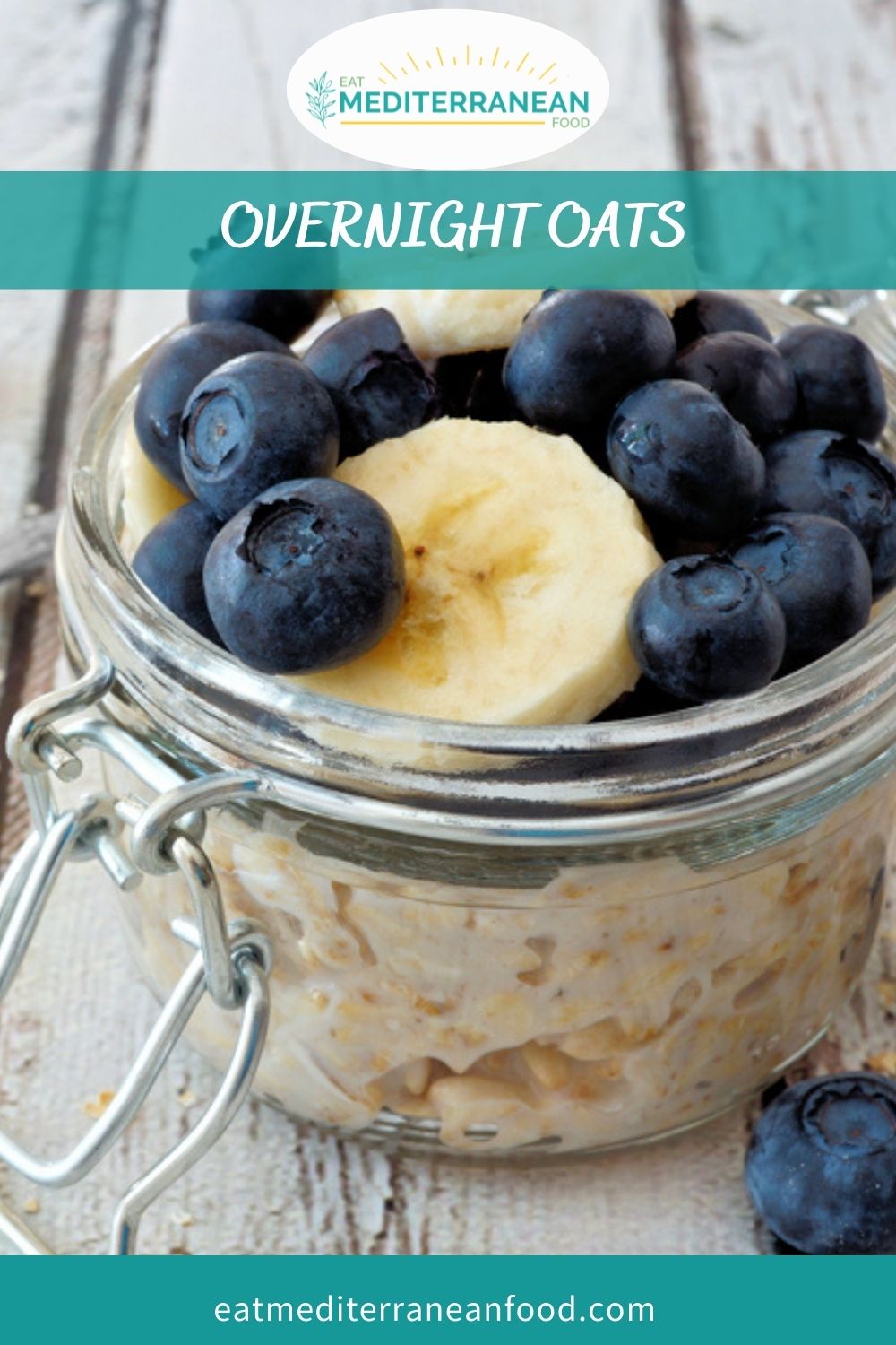 Easy Overnight Oats - Eat Mediterranean Food