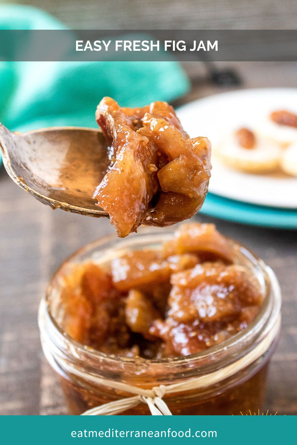Easy Fresh Fig Jam - Eat Mediterranean Food