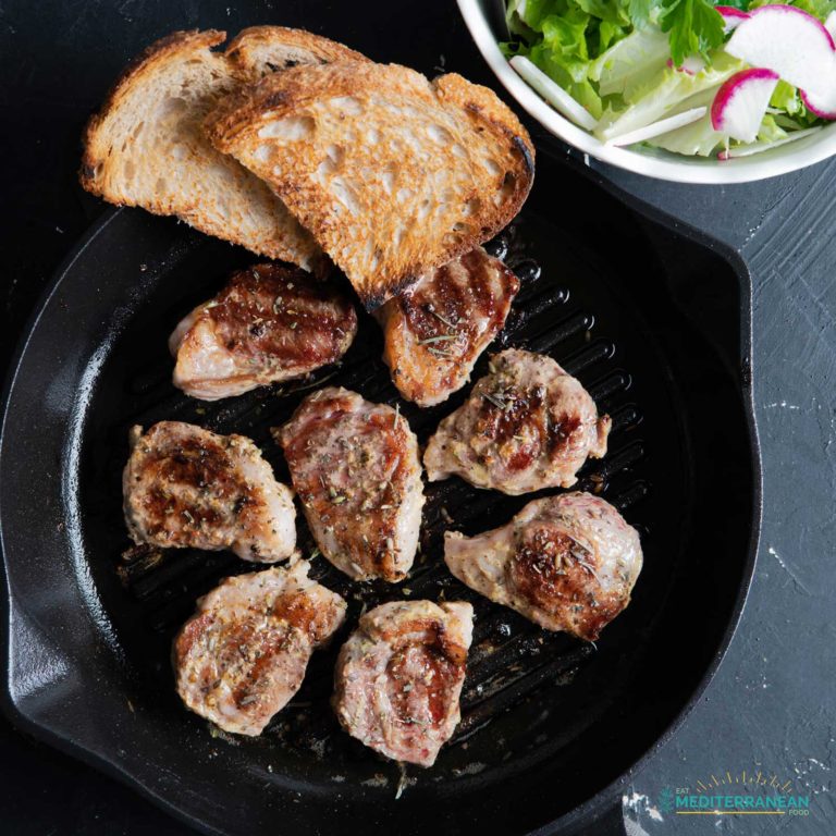 Grilled Lamb Loin Chops with Herbes de Provence - Eat Mediterranean Food
